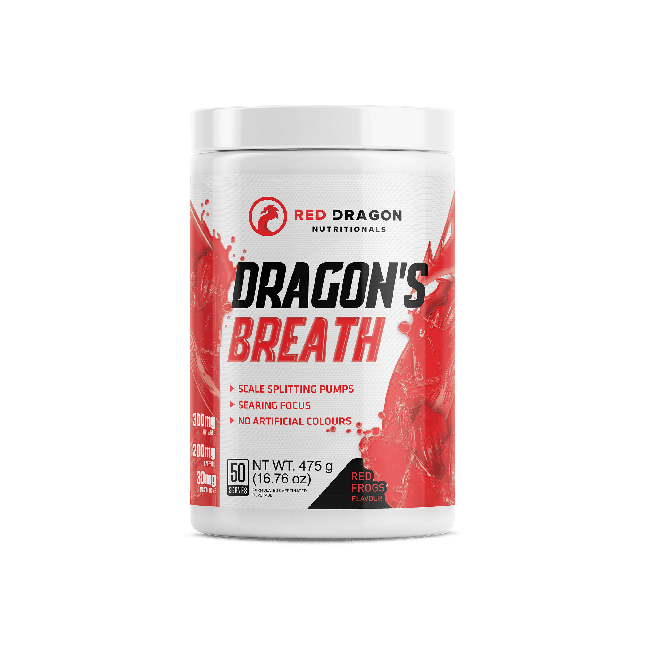 RDN DRAGONS BREATH PRE WORKOUT — Red Dragon Nutritionals