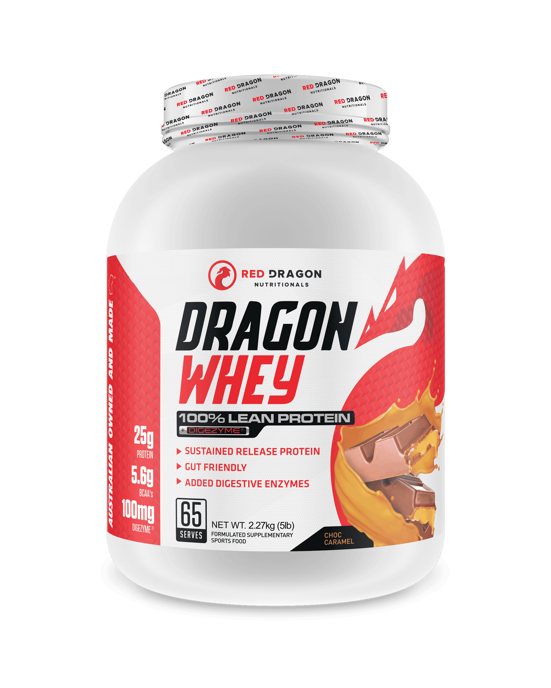 RDN DRAGON WHEY PROTEIN — Red Dragon Nutritionals