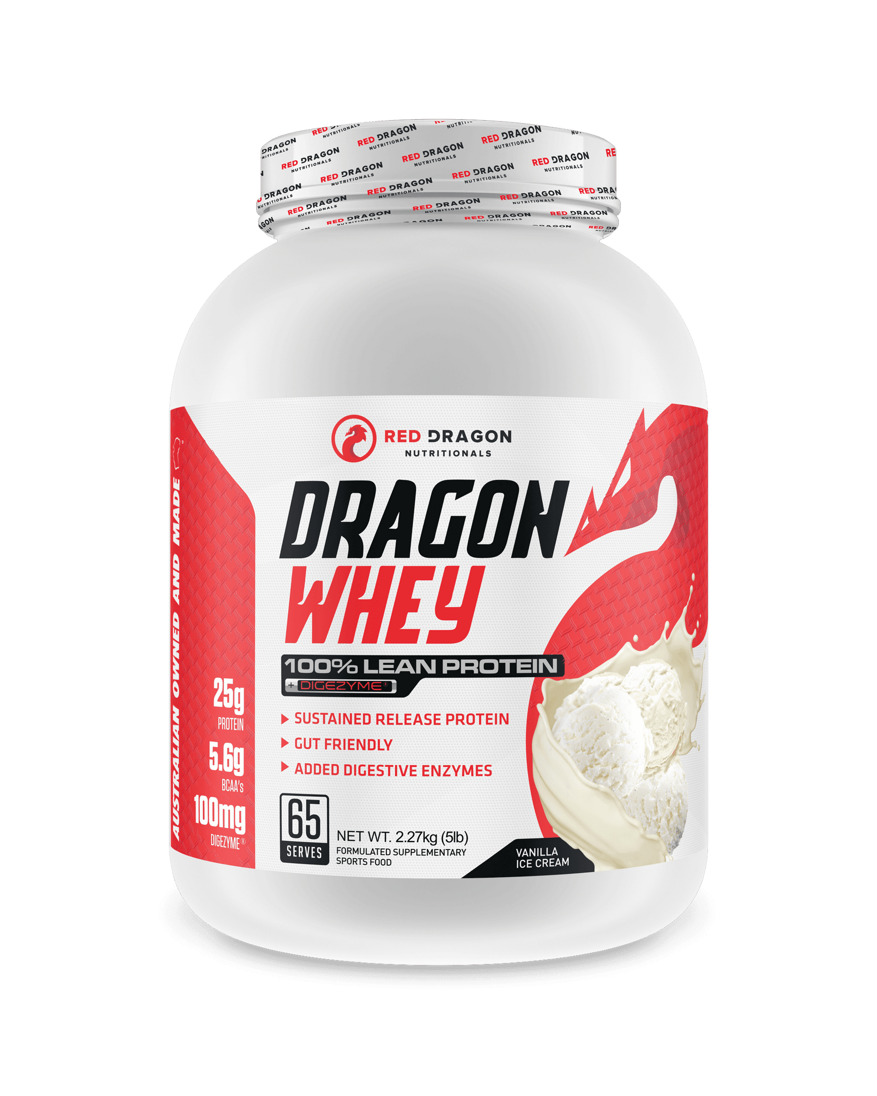 RDN DRAGON WHEY PROTEIN — Red Dragon Nutritionals