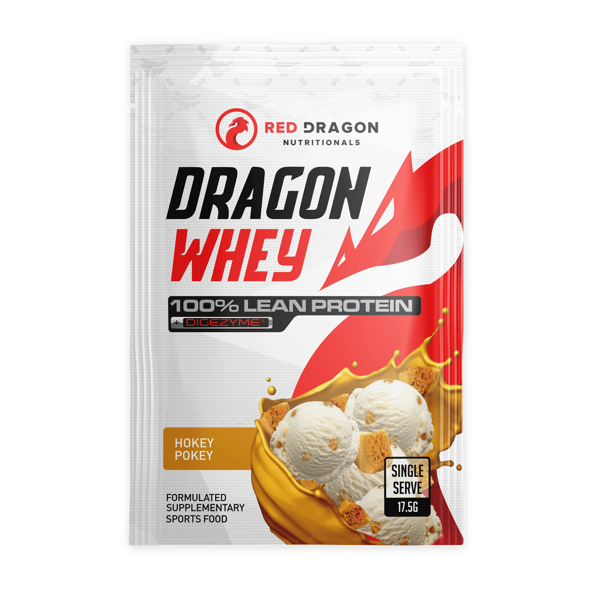 DRAGON WHEY SACHET — Red Dragon Nutritionals