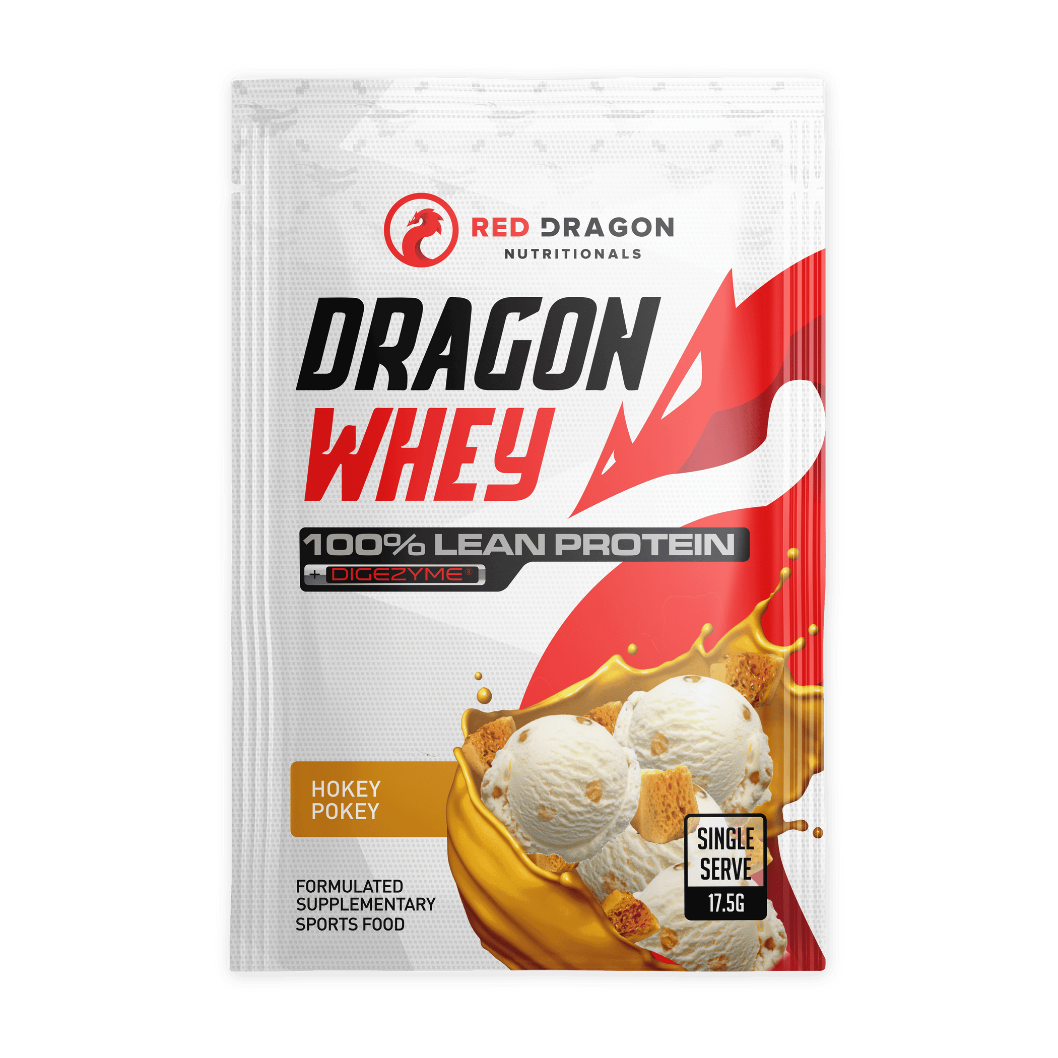 DRAGON WHEY SACHET — Red Dragon Nutritionals