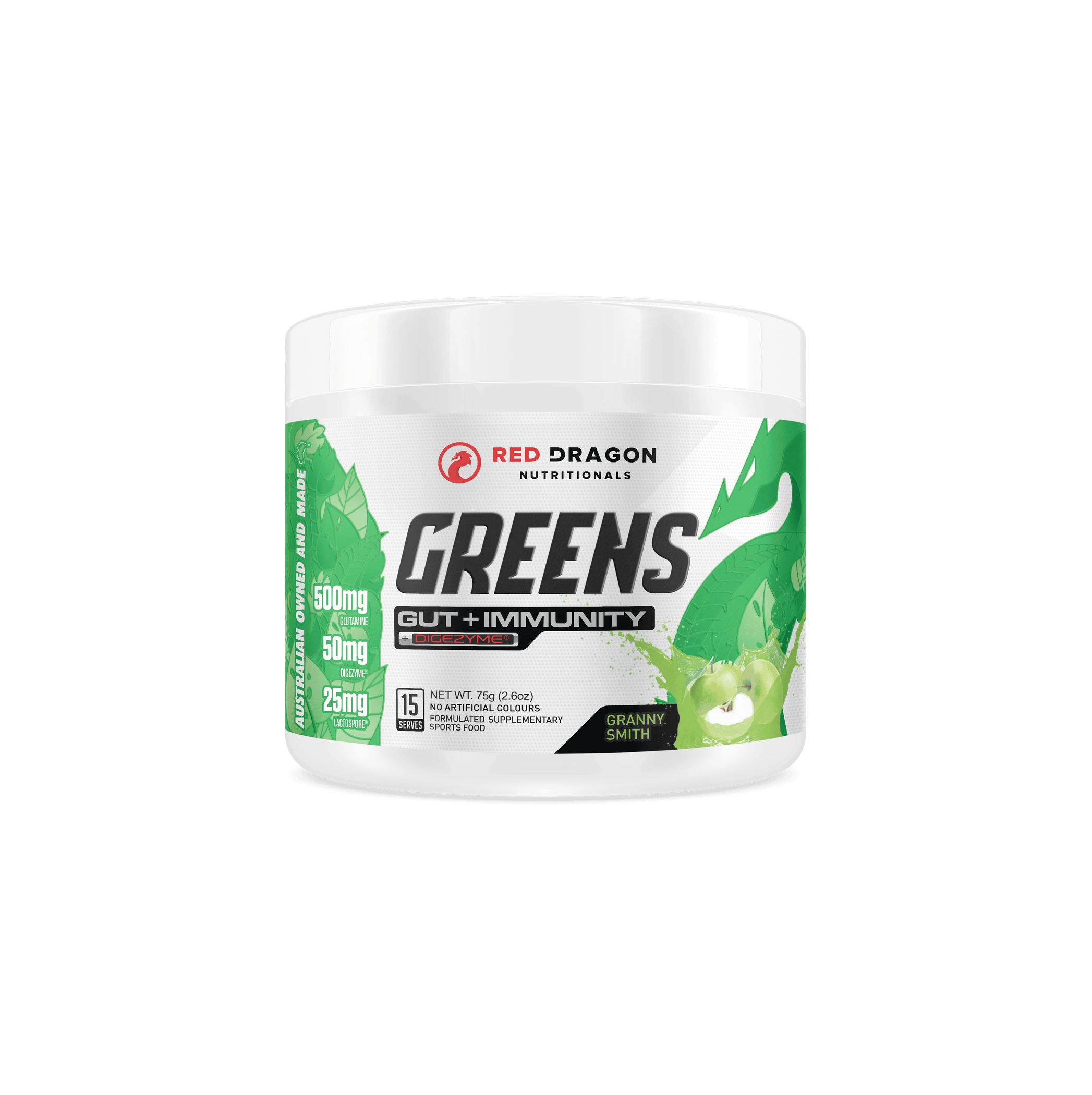 RDN GREENS GUT + IMMUNITY — Red Dragon Nutritionals