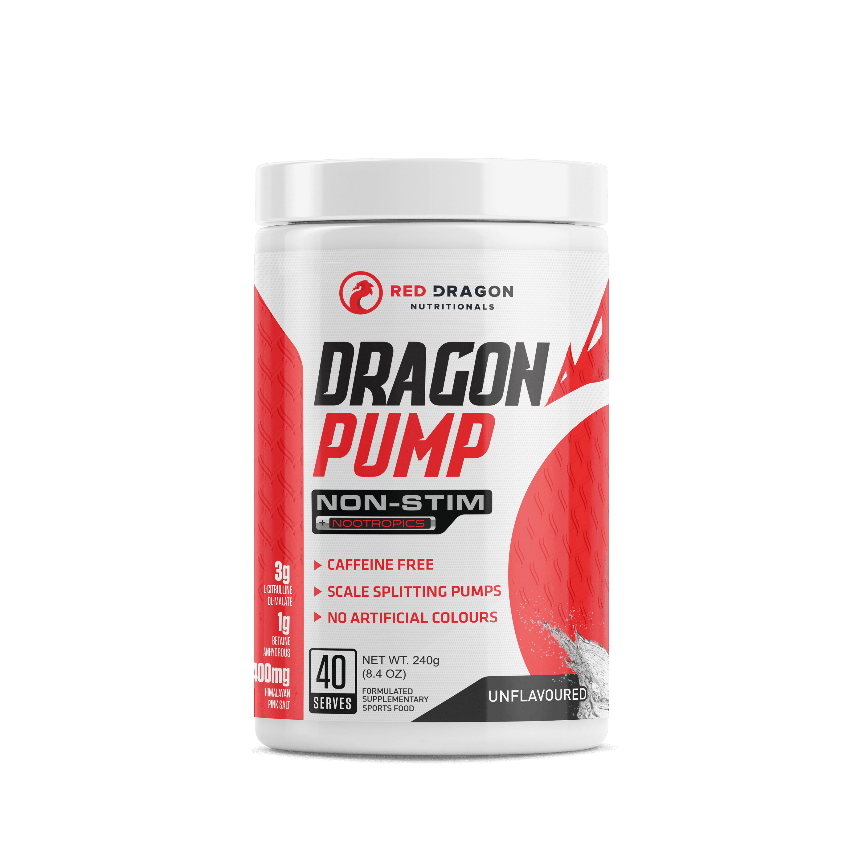 RDN DRAGON PUMP NON STIM — Red Dragon Nutritionals